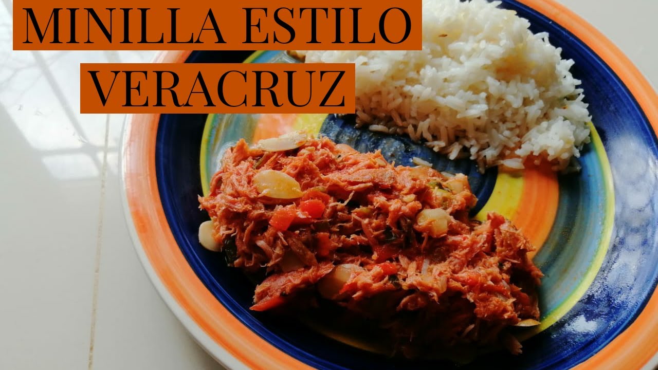 MINILLA ESTILO VERACRUZ | Cocinando con Hayde - YouTube