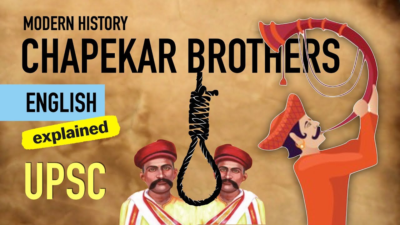 Chapekar Brothers | Rand Murder at Poona 1897 | Modern History for UPSC ...