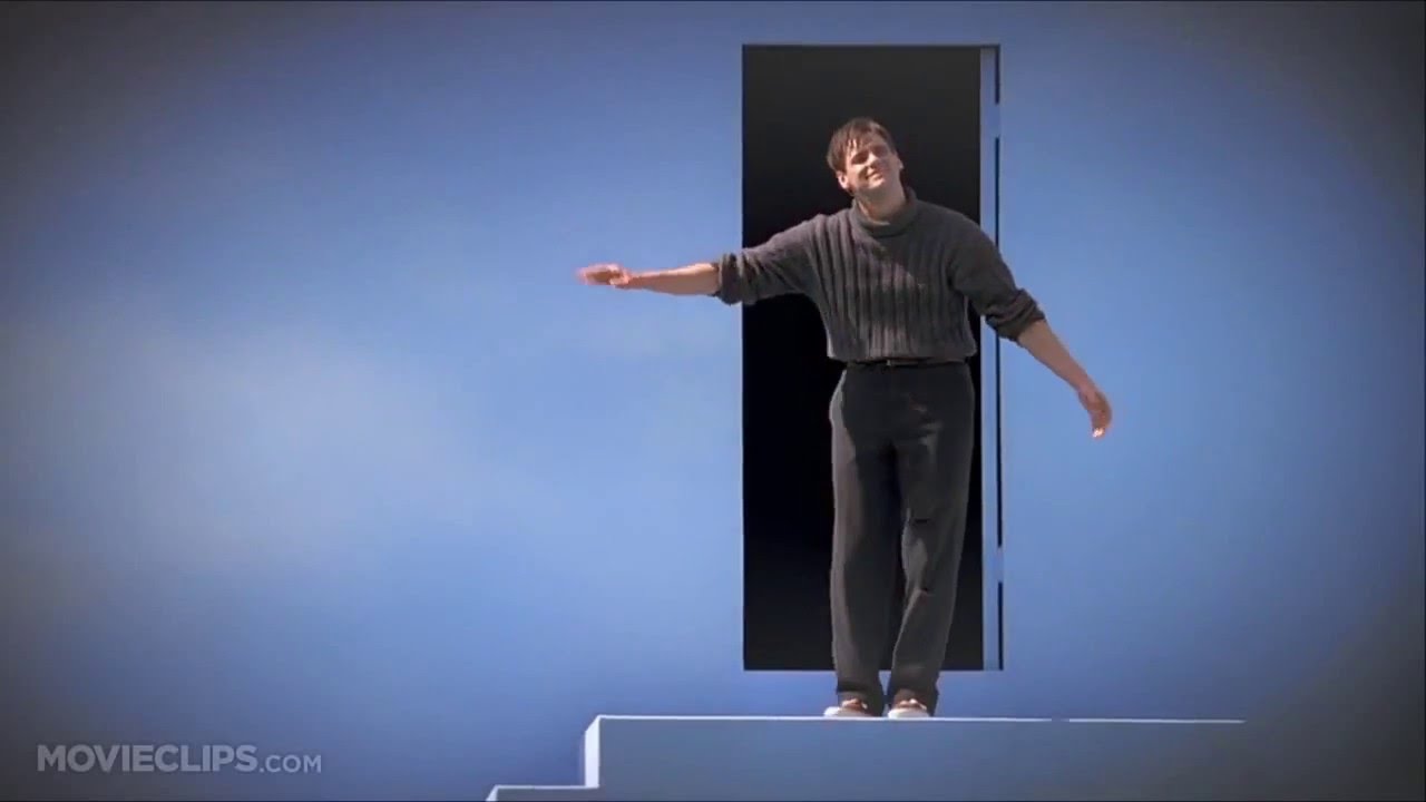 The Truman Show bowing - YouTube