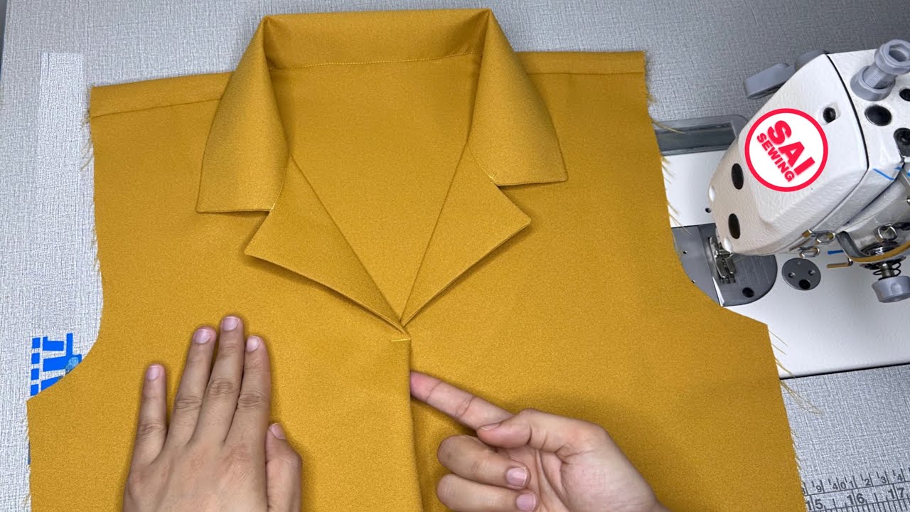 [16] Sewing Techniques About Notch Collar and Collar Design Sewing Tips ...
