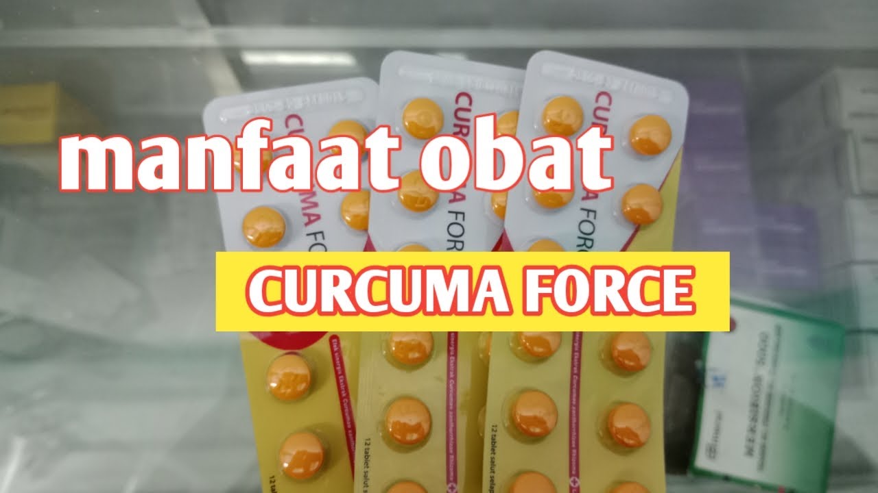 informasi obat CURCUMA FORCE - YouTube