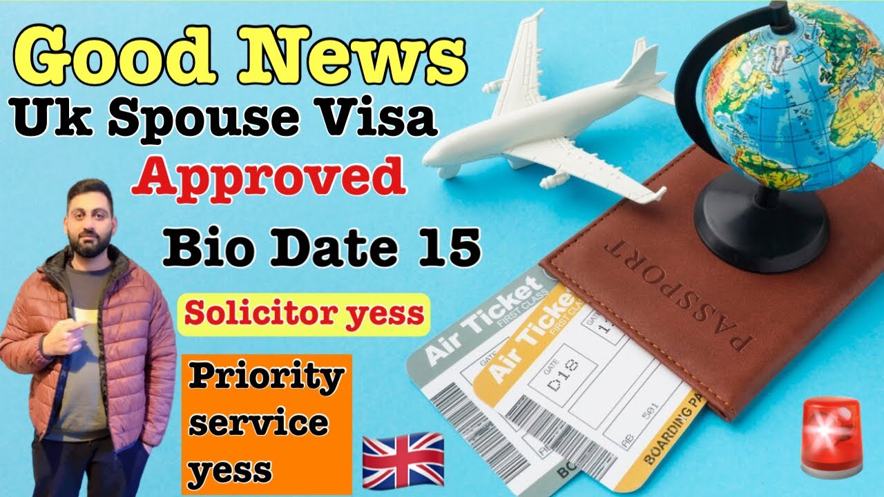 Good News/ Uk Spouse Visa Approved/ Biometric Date 15 January 2024 #waqashussain7373 - YouTube