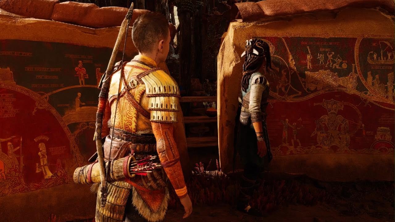 Atreus Finds Out The Fate Of His Father - Full Scene - God of War ...