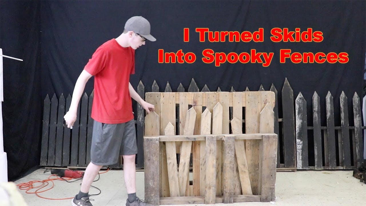 Spooky Fences For Halloween - YouTube