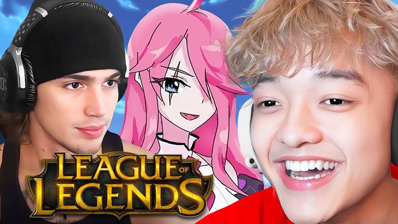 I 1v1'd Vinnie Hacker & Gamer Girl In League of Legends.. - YouTube