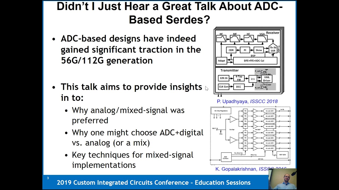 CICC ES3-4 - "Mixed-signal electrical interfaces" - Prof. Elad Alon ...