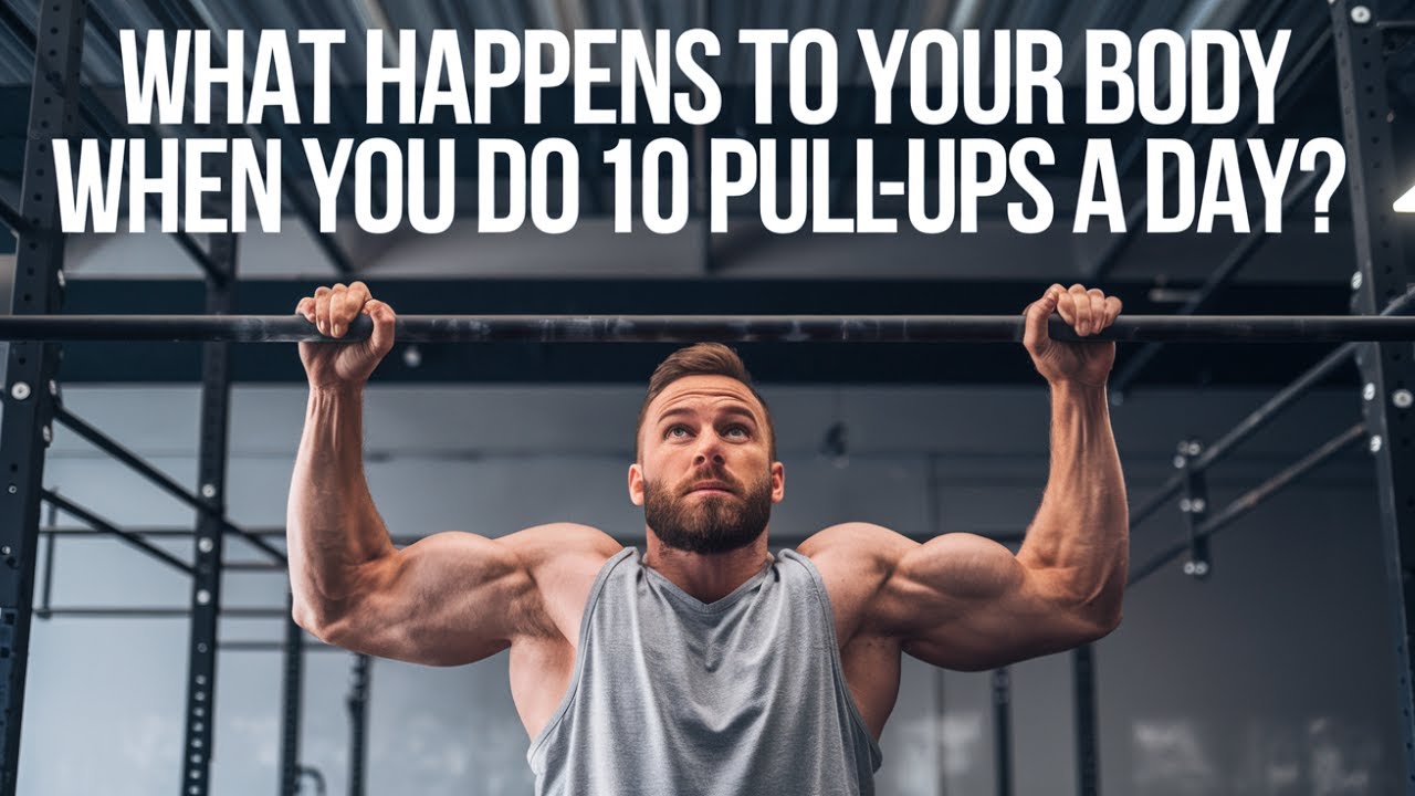What Happens To Your Body When You Do 10 Pull Ups A Day - YouTube