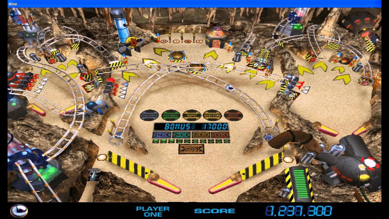 The Gaming Experience: 3D Ultra Pinball Part 3 - Mine (No Commentary ...