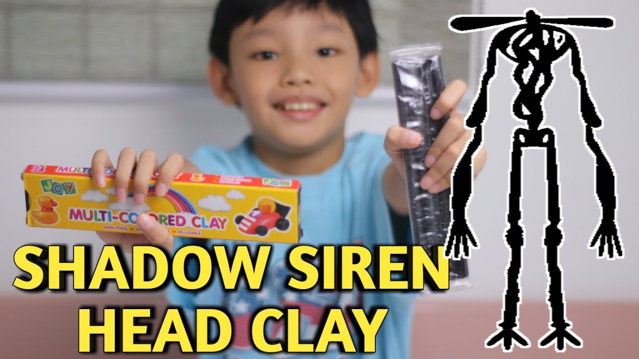 MAKING 7 MINUTE KIDS CLAY [NEW SHADOW SIREN HEAD ] Trevor Henderson ...