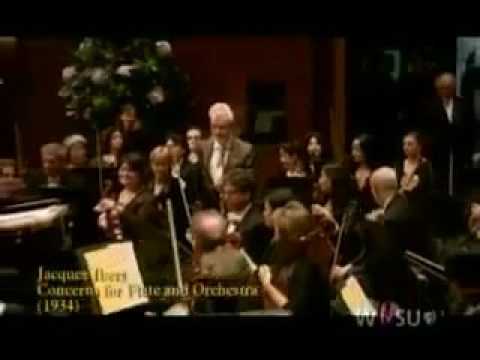 Jaсques Ibert Concerto for flute and orchestra(1934) 1 mov. - YouTube