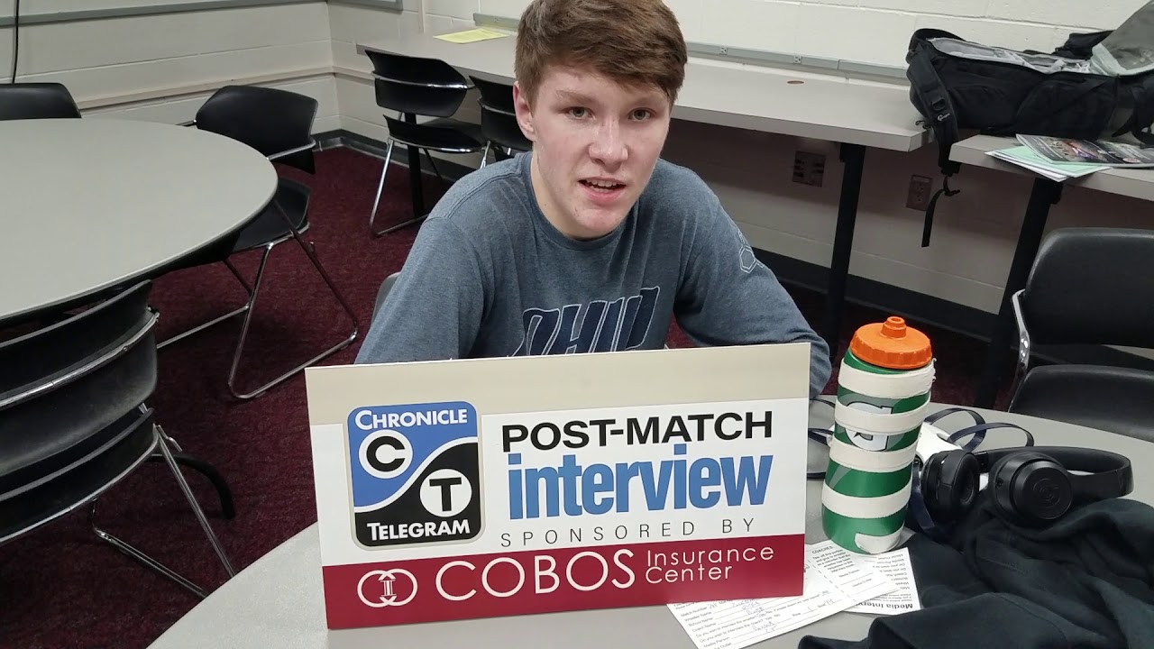 Elyria's Matt Zuckerman talks after his state opener - YouTube