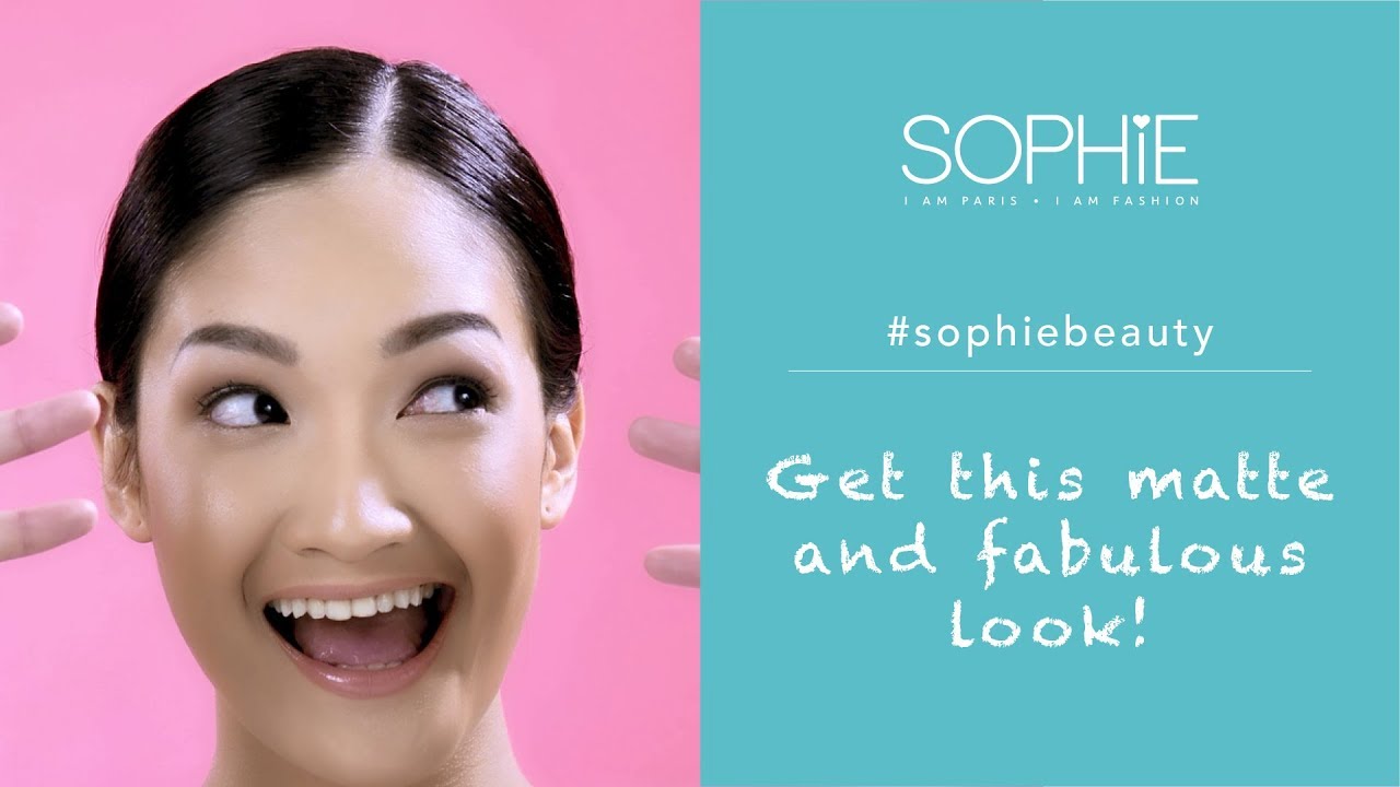 #SophieBeauty - Get this matte & Fabulous look! - YouTube