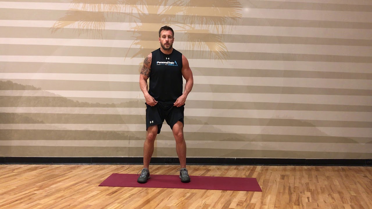 How to do a Squat Kick - Leg Exercise - YouTube