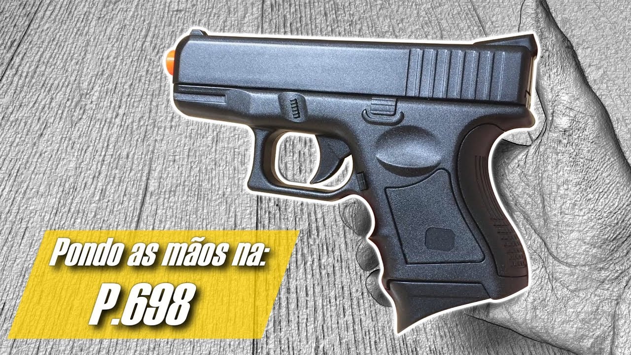 HANDS ON: P.698 - CYMA (Pistola Spring TOY)(Airsoft primeiras ...