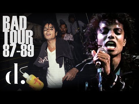 Backstage Michael Jackson's Bad Tour RARE Footage | the detail.