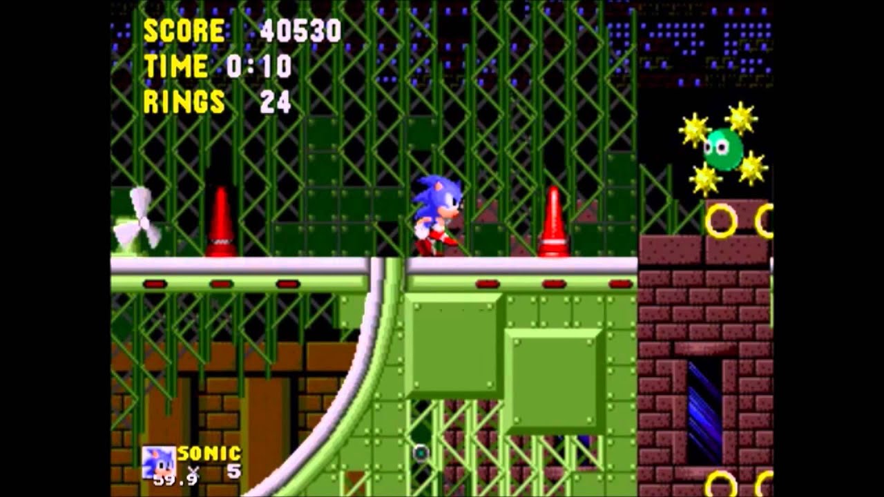 Let's Play Sonic The HedgeHog (StarLight Zone) Starry Night Sky - YouTube