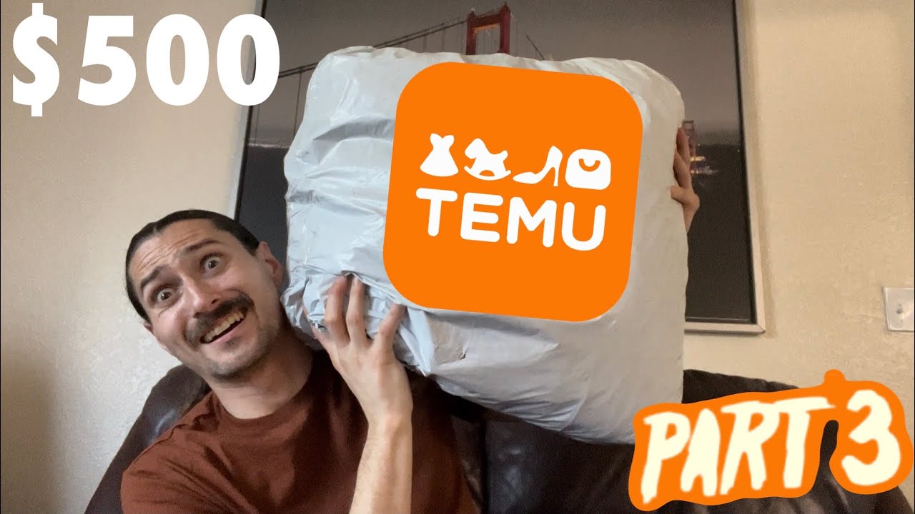 TEMU UNBOXING $500 PART 3 THE FINAL EPIC HUGE HAUL WITH REVIEW! - YouTube