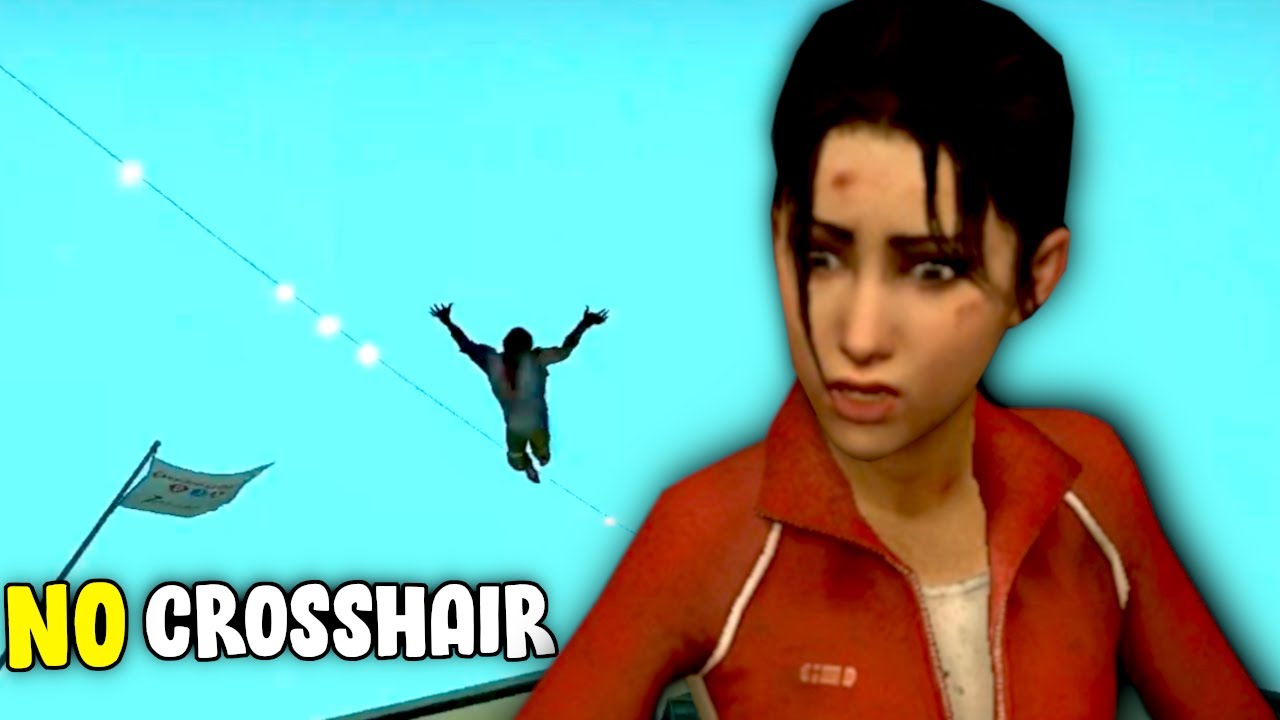 l4d2 with no crosshair or viewmodel - YouTube