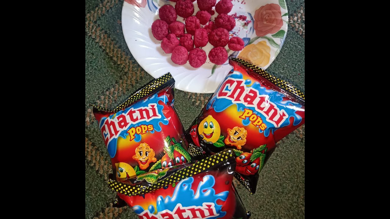 Chatni pops |Desi Snacks| Bachpan ke snacks - YouTube