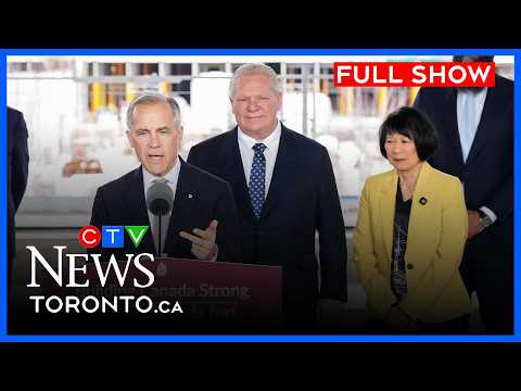 PM Carney, Ford and Chow announce housing investment | CTV News Toronto at Noon for March 30, 2026