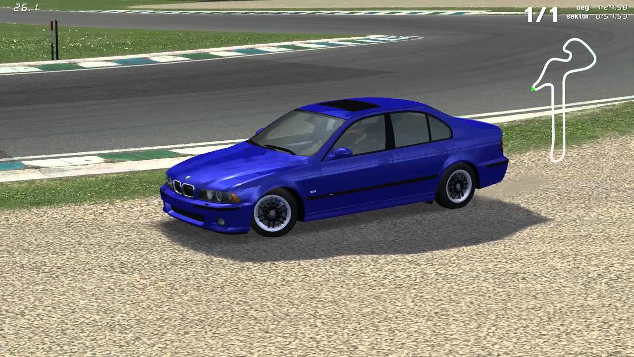 LFS Bmw M5 e39 - YouTube
