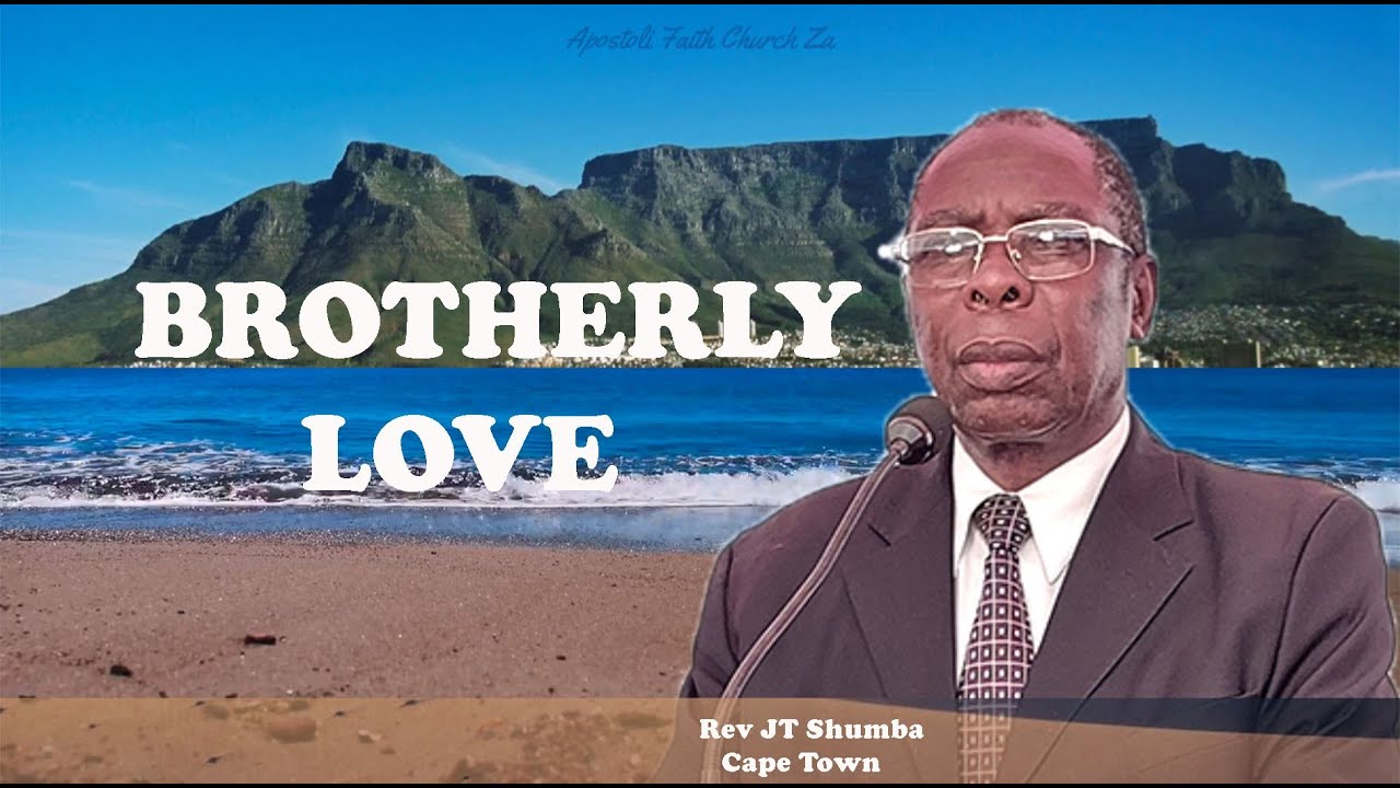 Rev JT Shumba. 21/10/2025. Brotherly Love, Apostolic Faith Church South ...