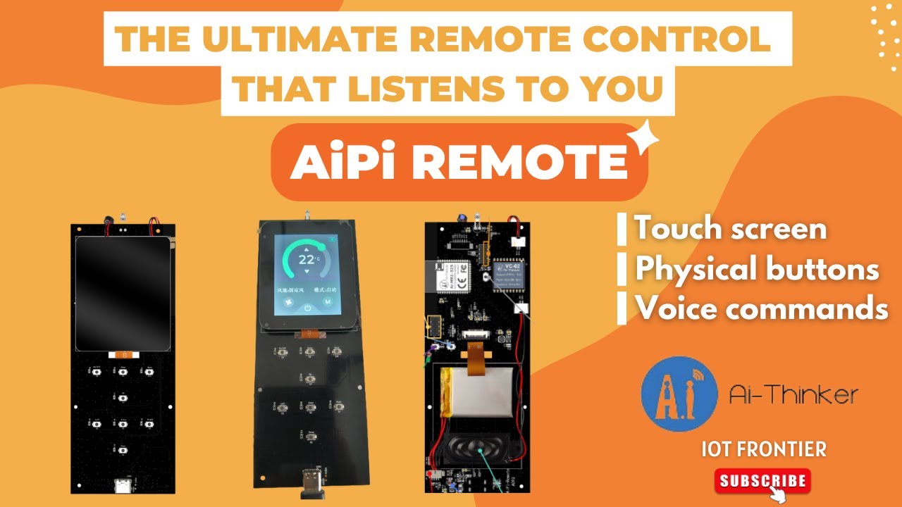 AiPi-Remote by Ai-Thinker: A Smart Remote Control with buttons, Voice ...