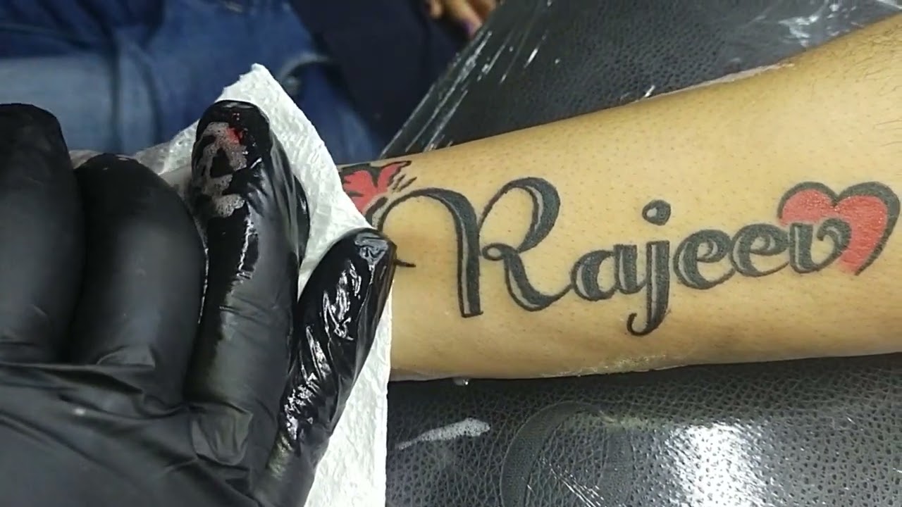 Rajiv Name Tattoos Tattoo Uploaded By Vernal Delbert Washington
