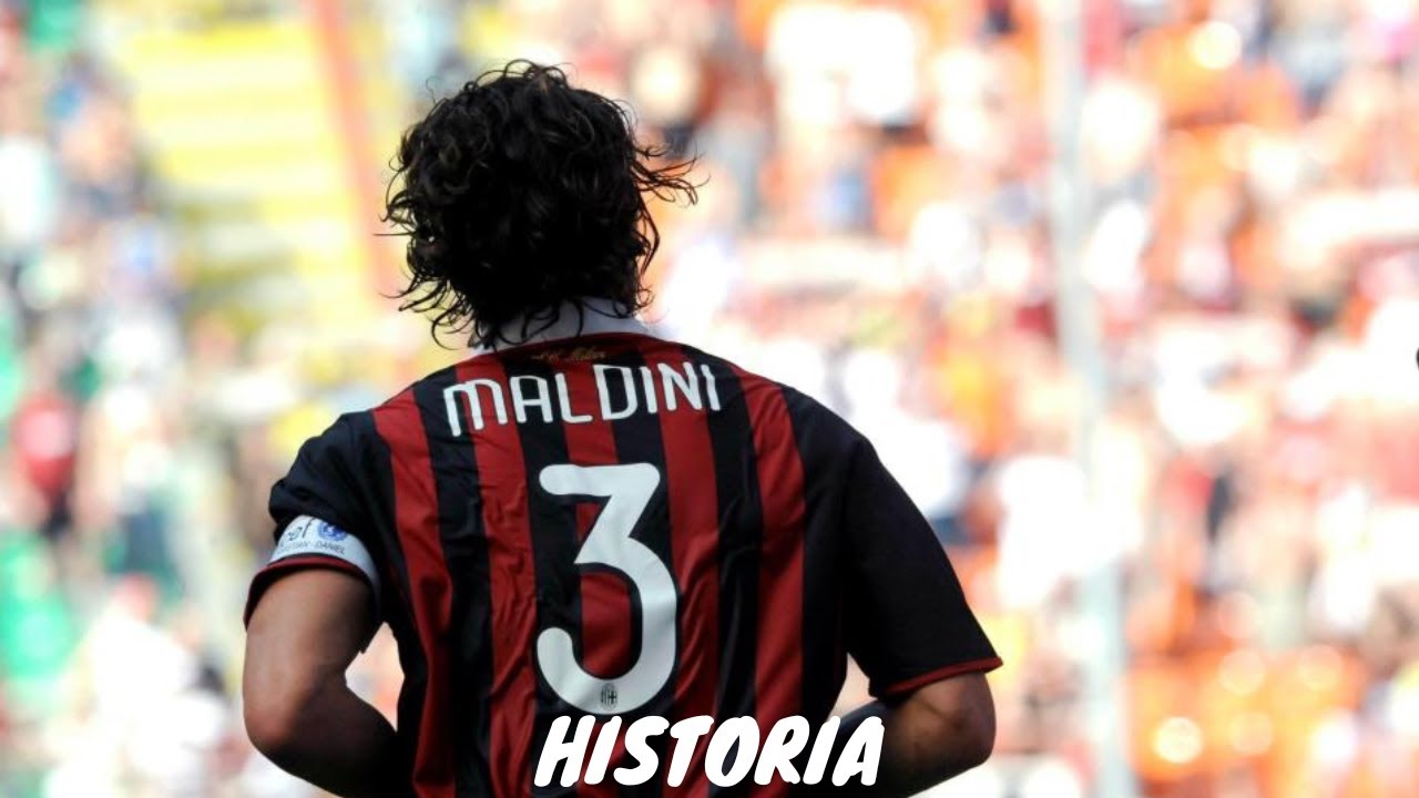 MALDINI ⚽ El eterno CAPITAN LEYENDA del MILAN 🤯 - YouTube
