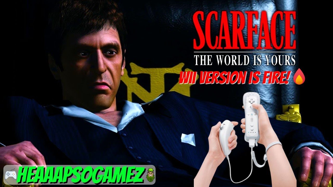Scarface The World Is Yours - Wii Motion Controls are Awesome! - YouTube