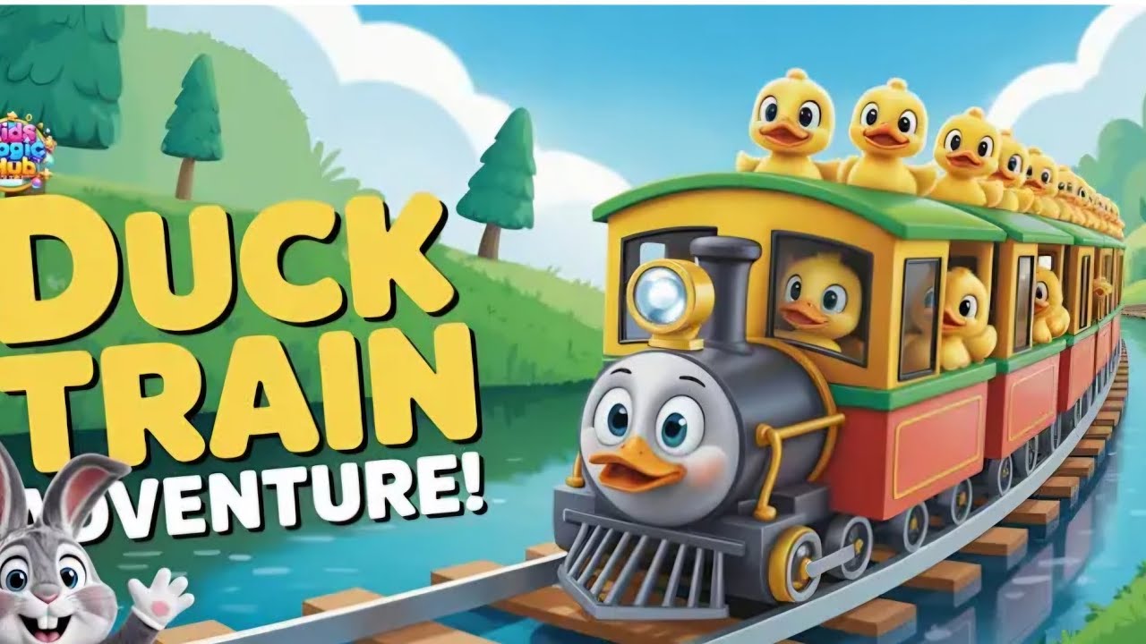 Rainbow Train | Magical Color Adventure with Tuffy | Fun Educational ...