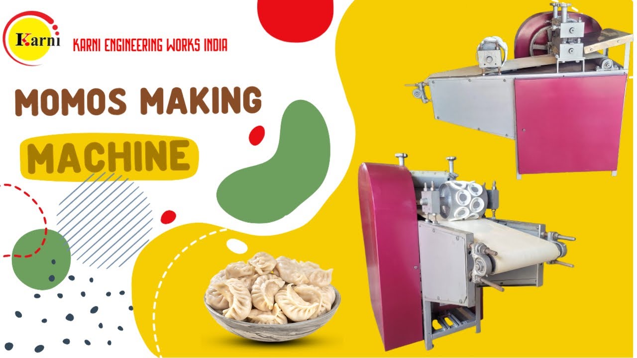 Make perfect momos with an automatic momos machine ! - YouTube