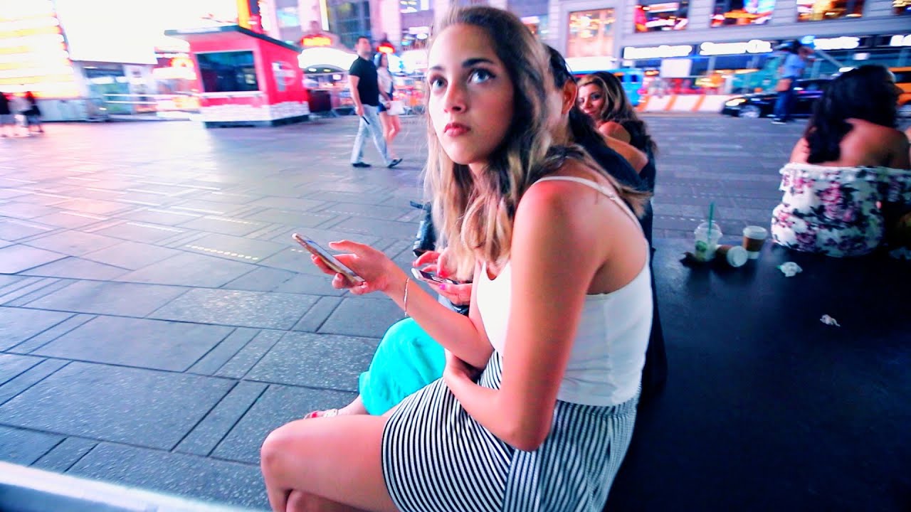 CATCHING POKEMON GO PLAYERS IN TIME SQUARE - YouTube