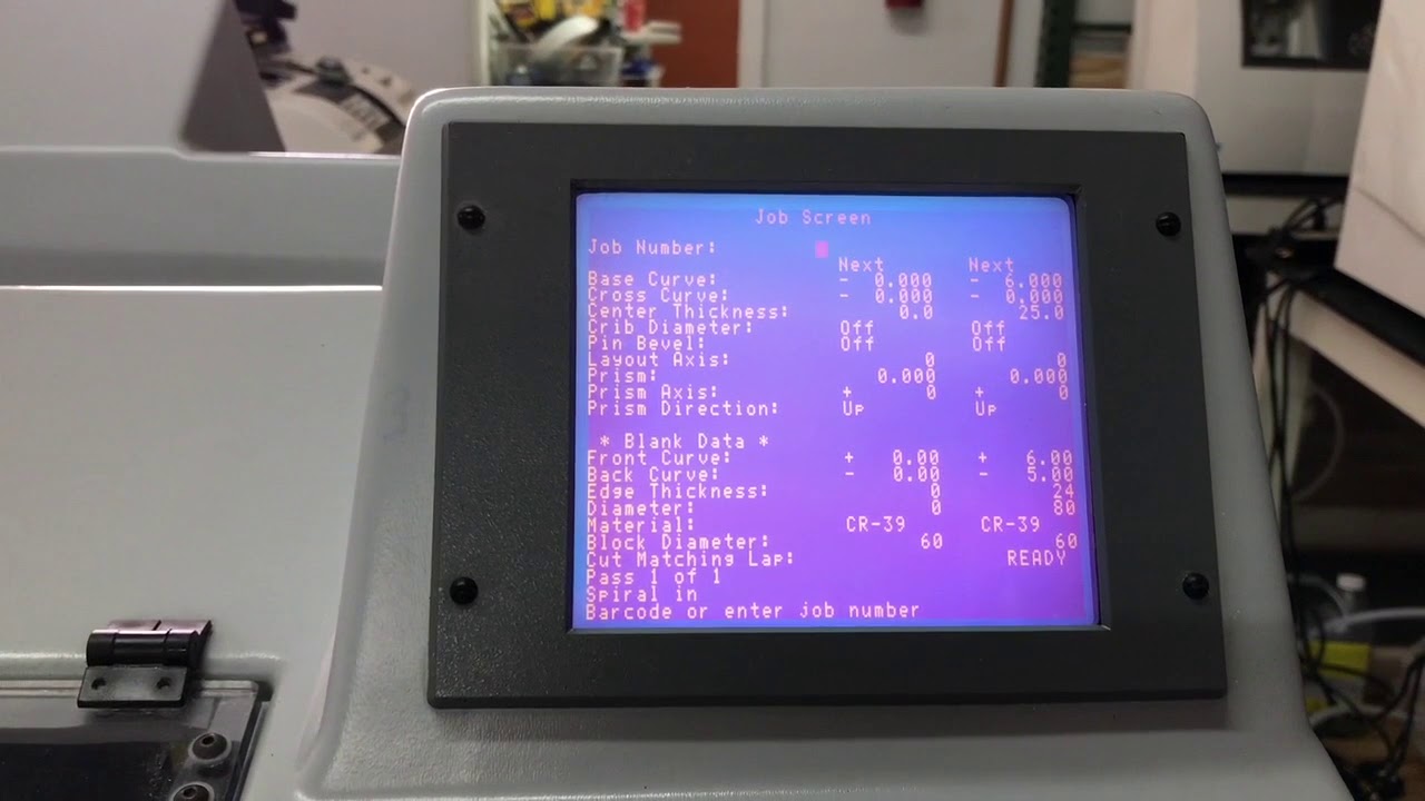 Optronics 2G running lens generator - YouTube