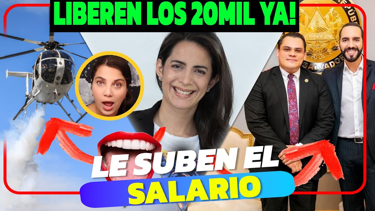 Claudia ORTIZ cobra 20Mil al mes | BUKELE es presidente gracias a KALEB ...