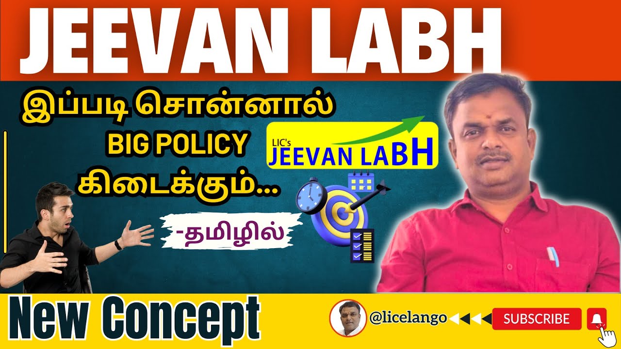 LIC's Jeevan Labh | Boost Sales With Big Policy | New Concept ...