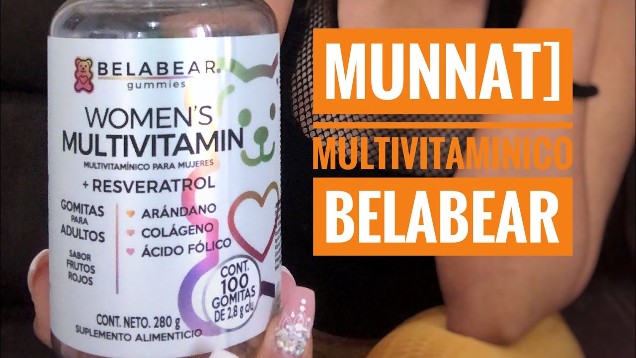 [MUNNAT] Multivitaminico Belabear - YouTube