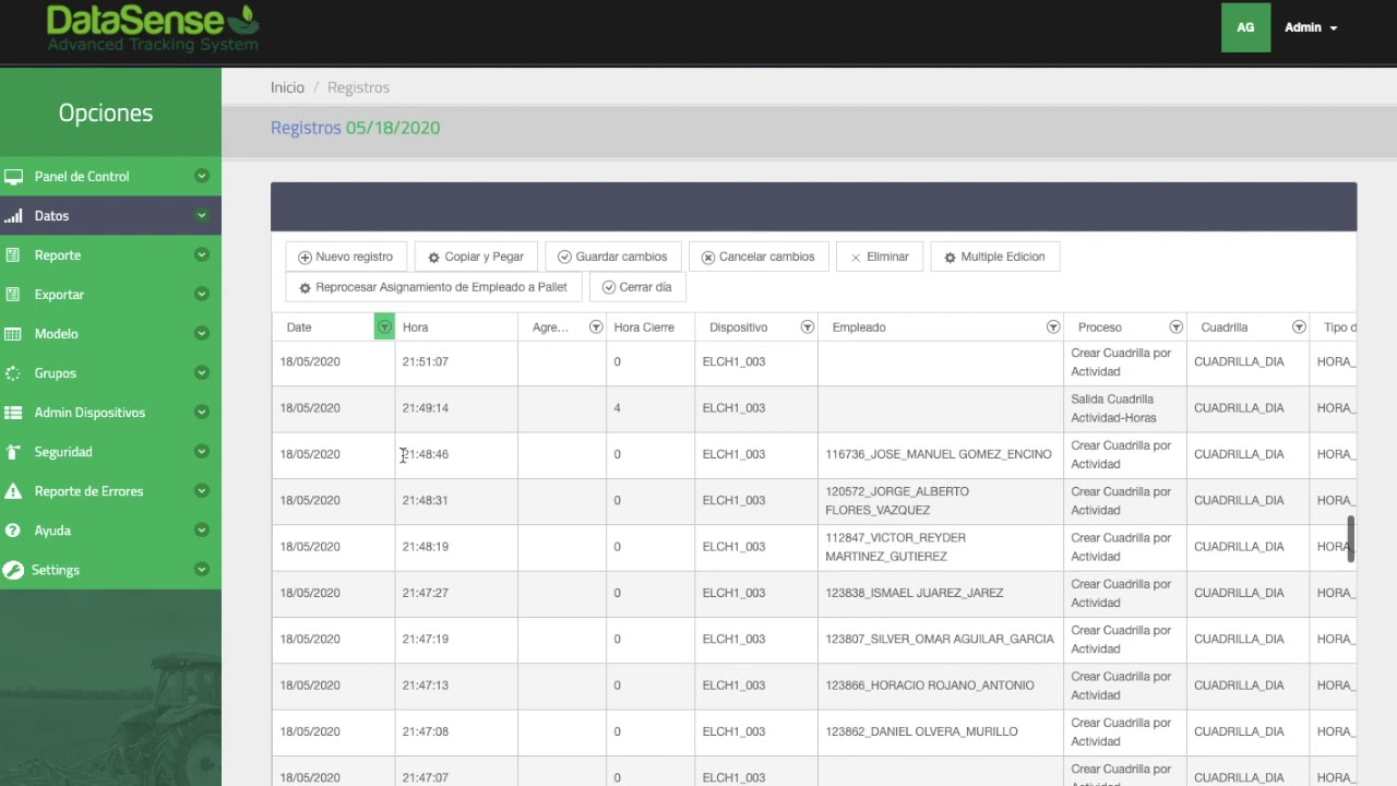 Datasense actualización Mayo-20 - YouTube