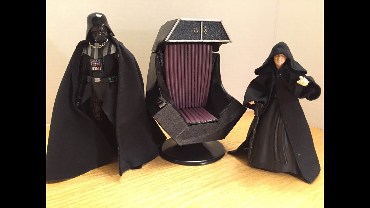 Homemade Star Wars ROTJ Emperor's Chair (6" Scale) - YouTube