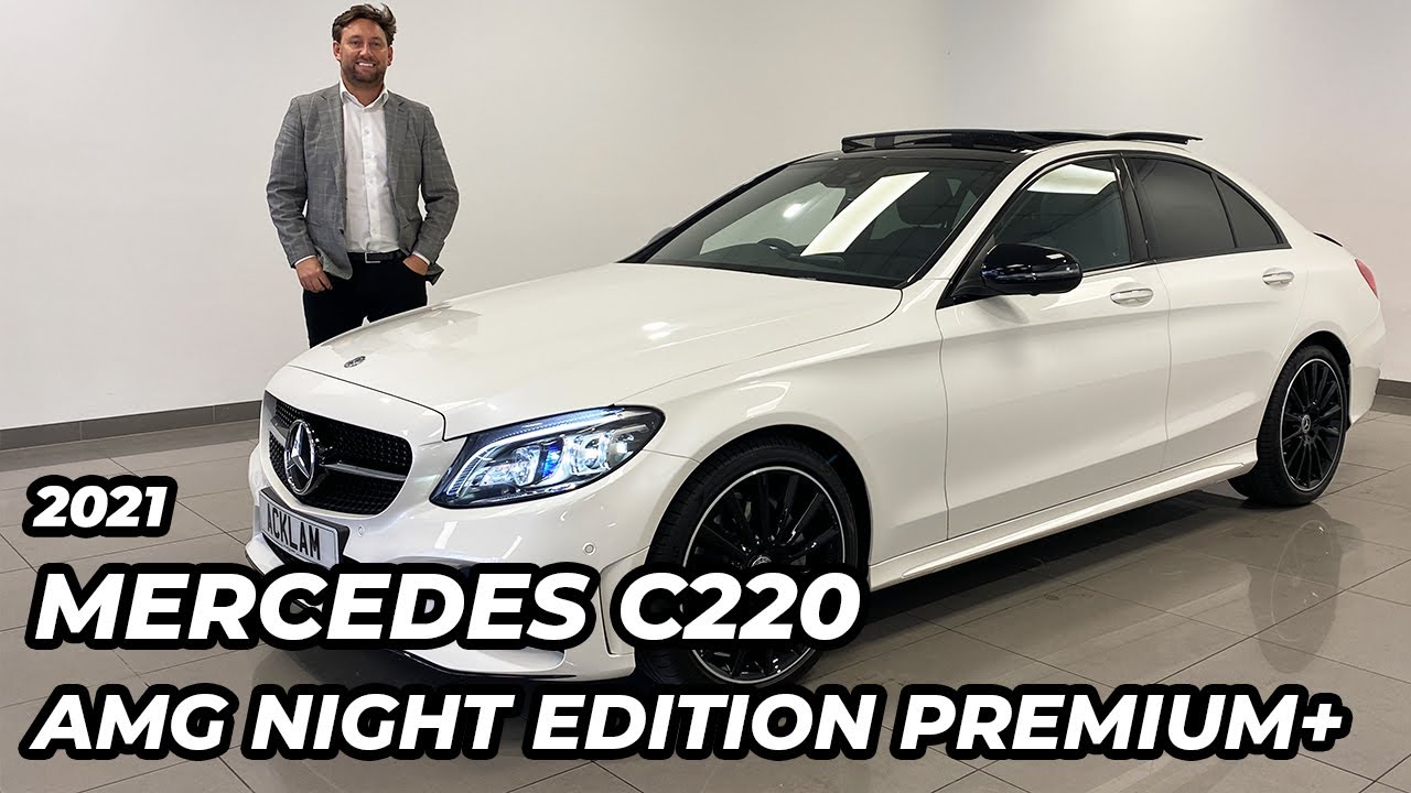 2021 Mercedes C220 2.0D AMG Line Night Edition Premium Plus - YouTube