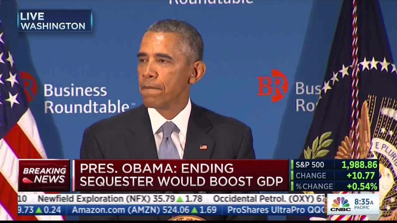 Obama channels Trump: 'America is winning right now' - YouTube