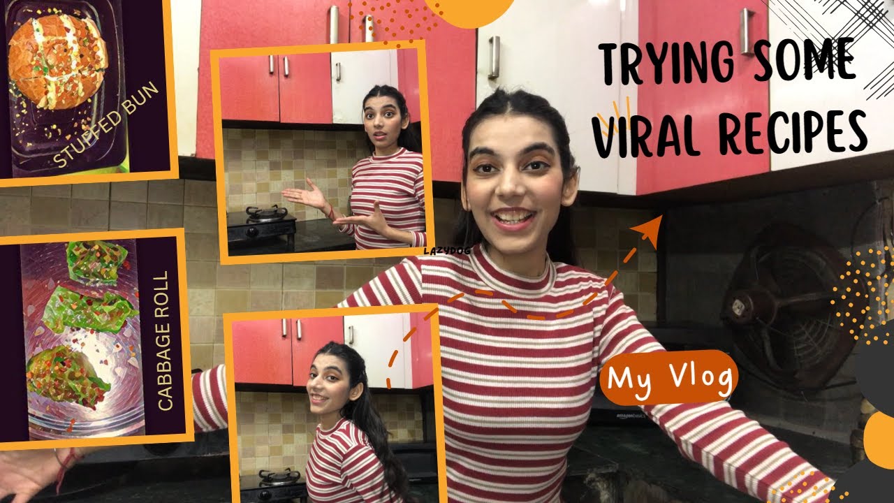 TRYING SOME VIRAL RECIPES😋#instagram - YouTube