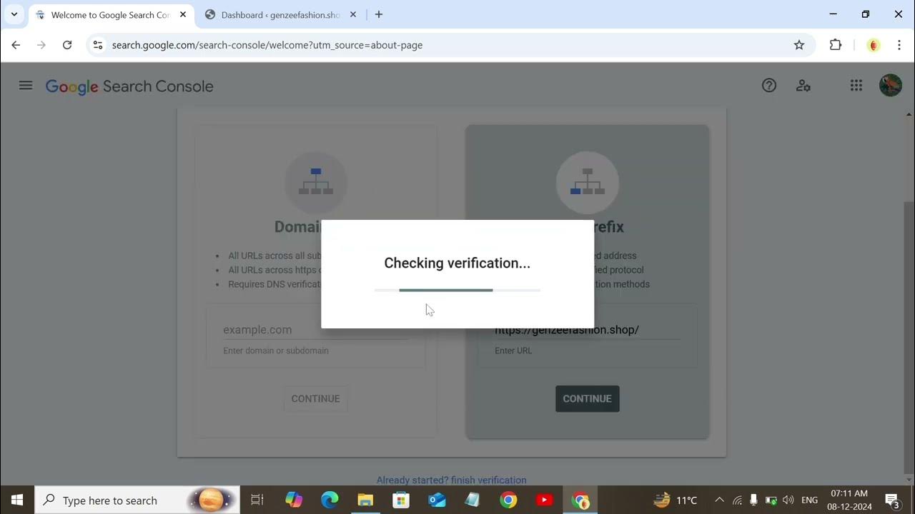 Google Search Console Verification, WordPress Search Console Verification | Simple Method - YouTube
