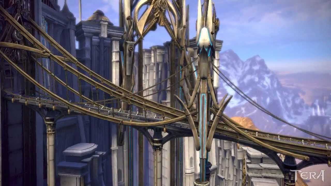 TERA Online Pegasus Express to Allemantheia and Kaiator - YouTube