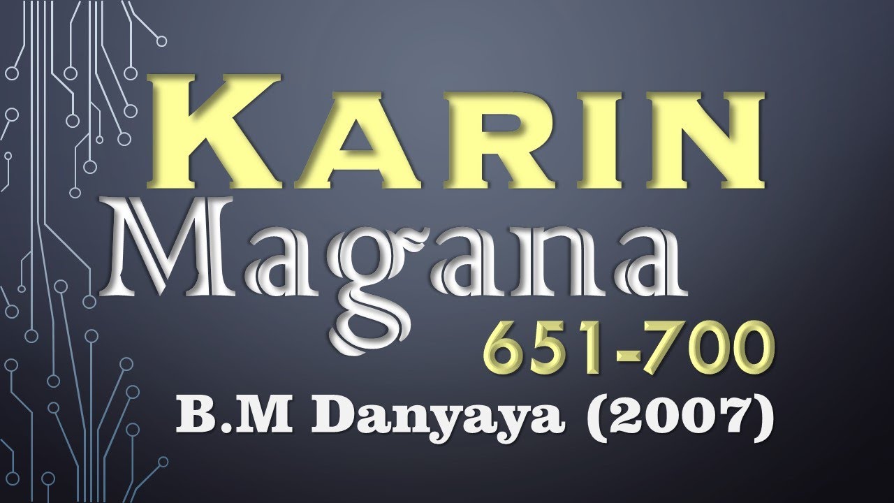 Karin Magana (651-700) - YouTube