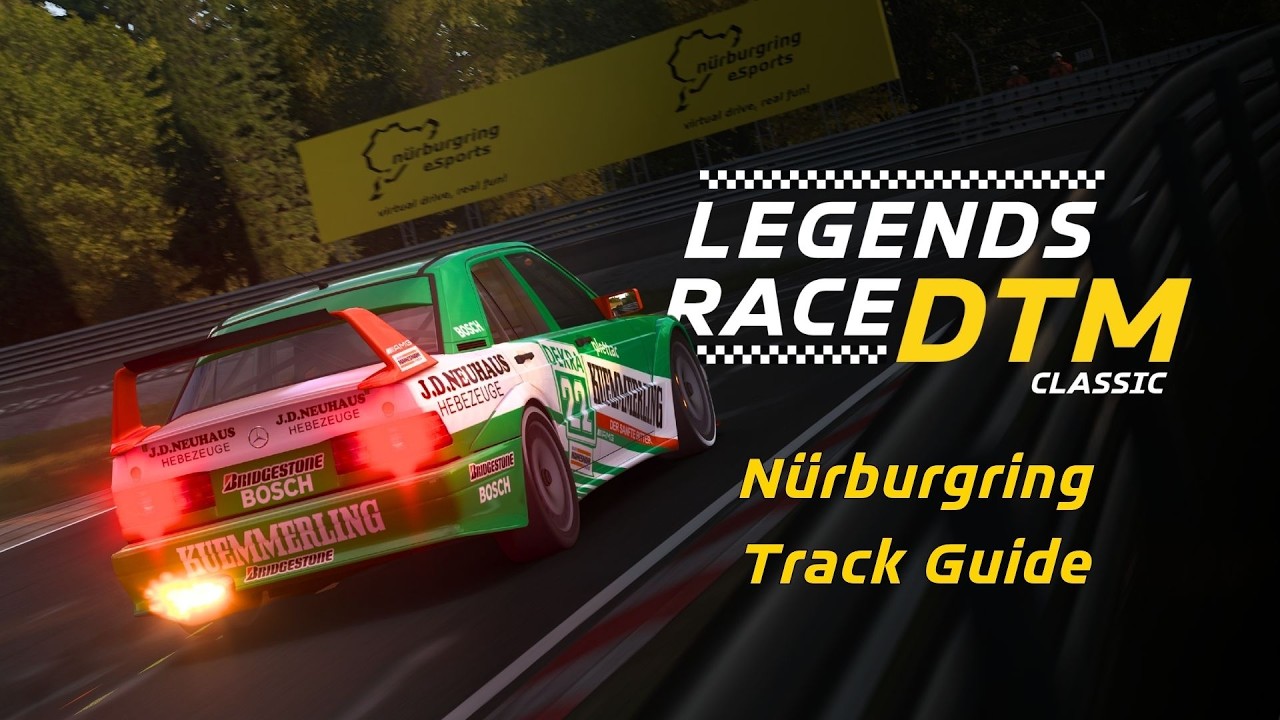 Legends Race DTM Classic – Nürburgring Track Guide - YouTube
