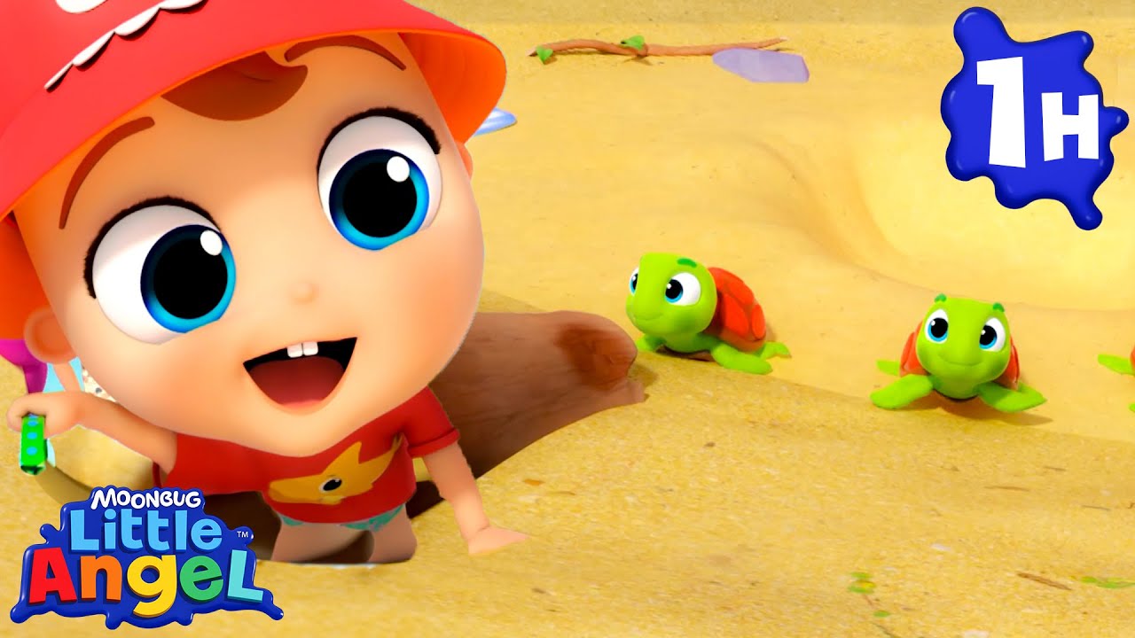 Beach Rescue Team - Down by the Beach | Little Angel | Kids Cartoons ...