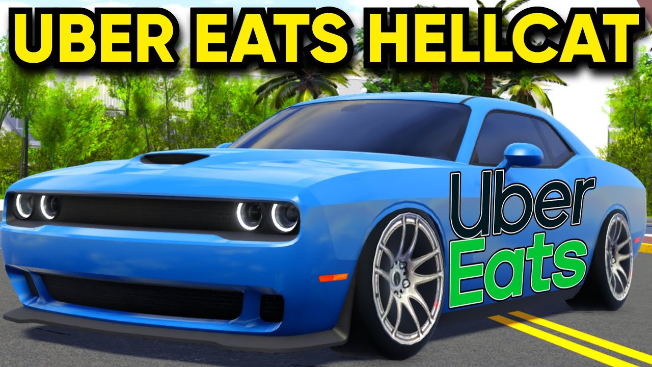 UBER EATS DRIVER WITH MY 1000HP HELLCAT IN SOUTHWEST FLORIDA - YouTube