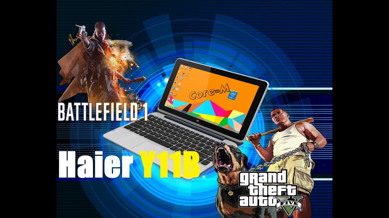 Can you Play Games on Haier Laptop Y11B Laptop!!! - YouTube