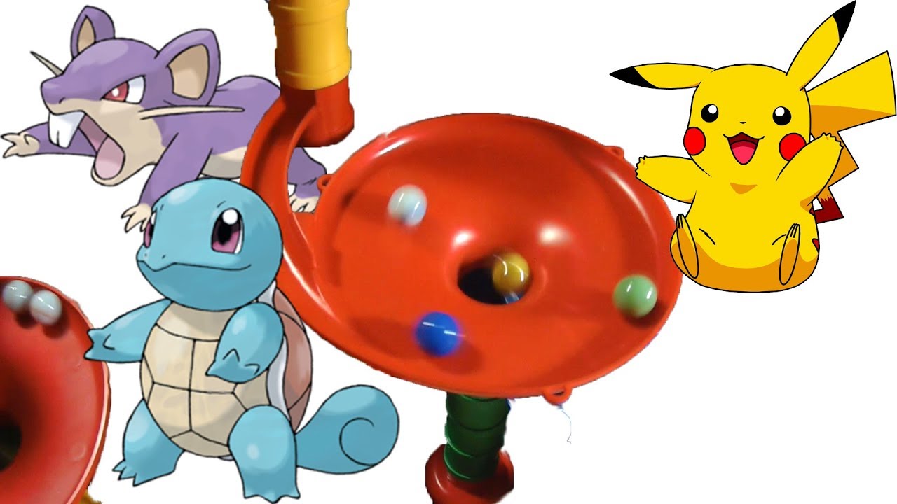 Epic Pokemon marble race elimination tournament - Can Pikachu win today ...